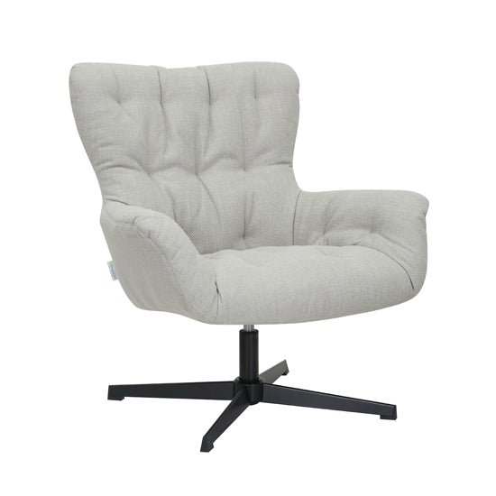 Silver Mist Lounge Chair – Light Gray Modern Seat – simplecityksa